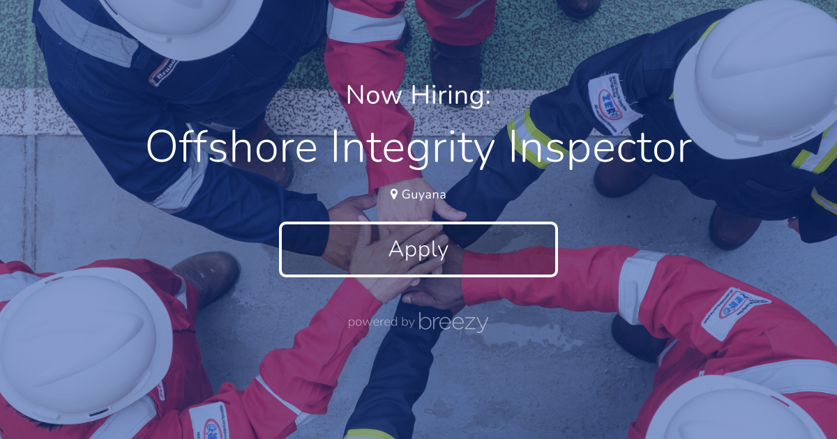 Offshore Integrity Inspector at MODEC Guyana