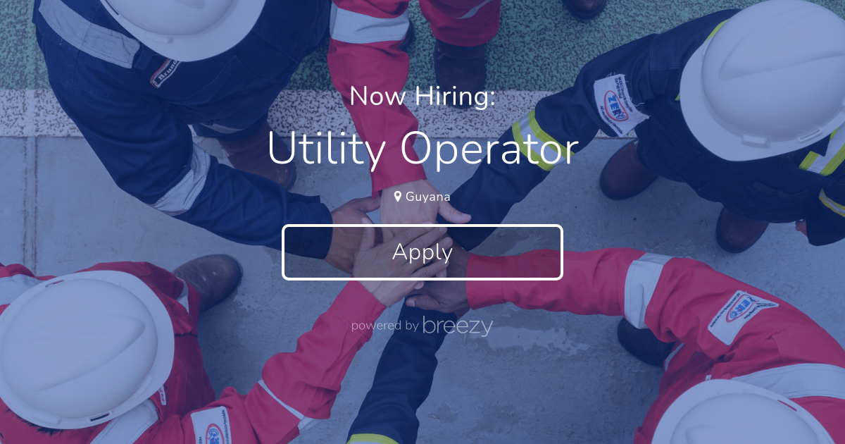 Utility Operator at MODEC Guyana